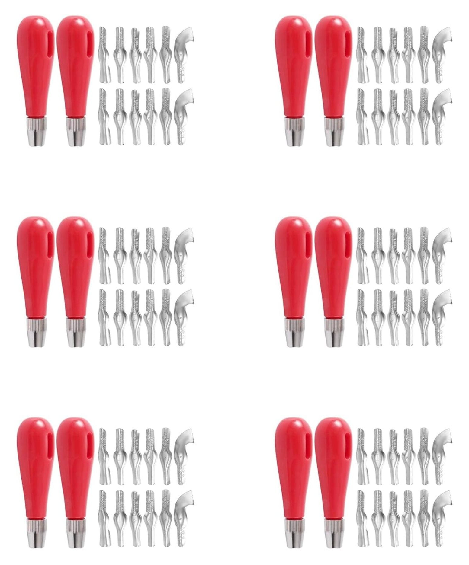 Linoleum Cutter Set, 12 Sets Craft Cutters with 6 Assorted Blades for ...