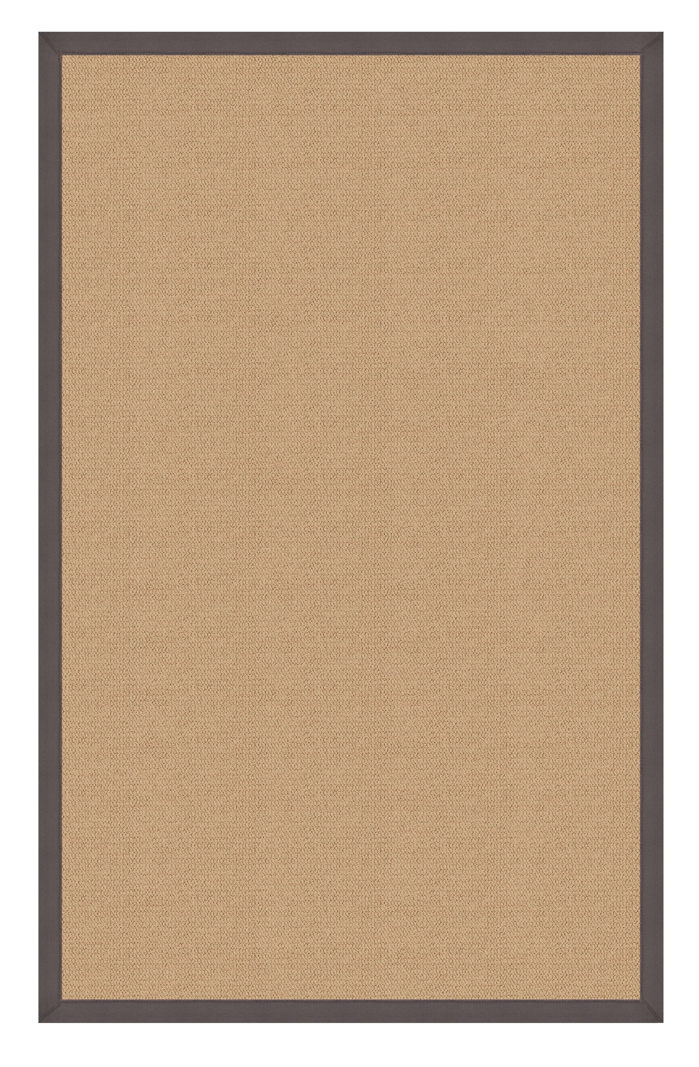 Linon Athena Machine Tufted Wool 8'9"x12' Rug in Sisal and Slate ...
