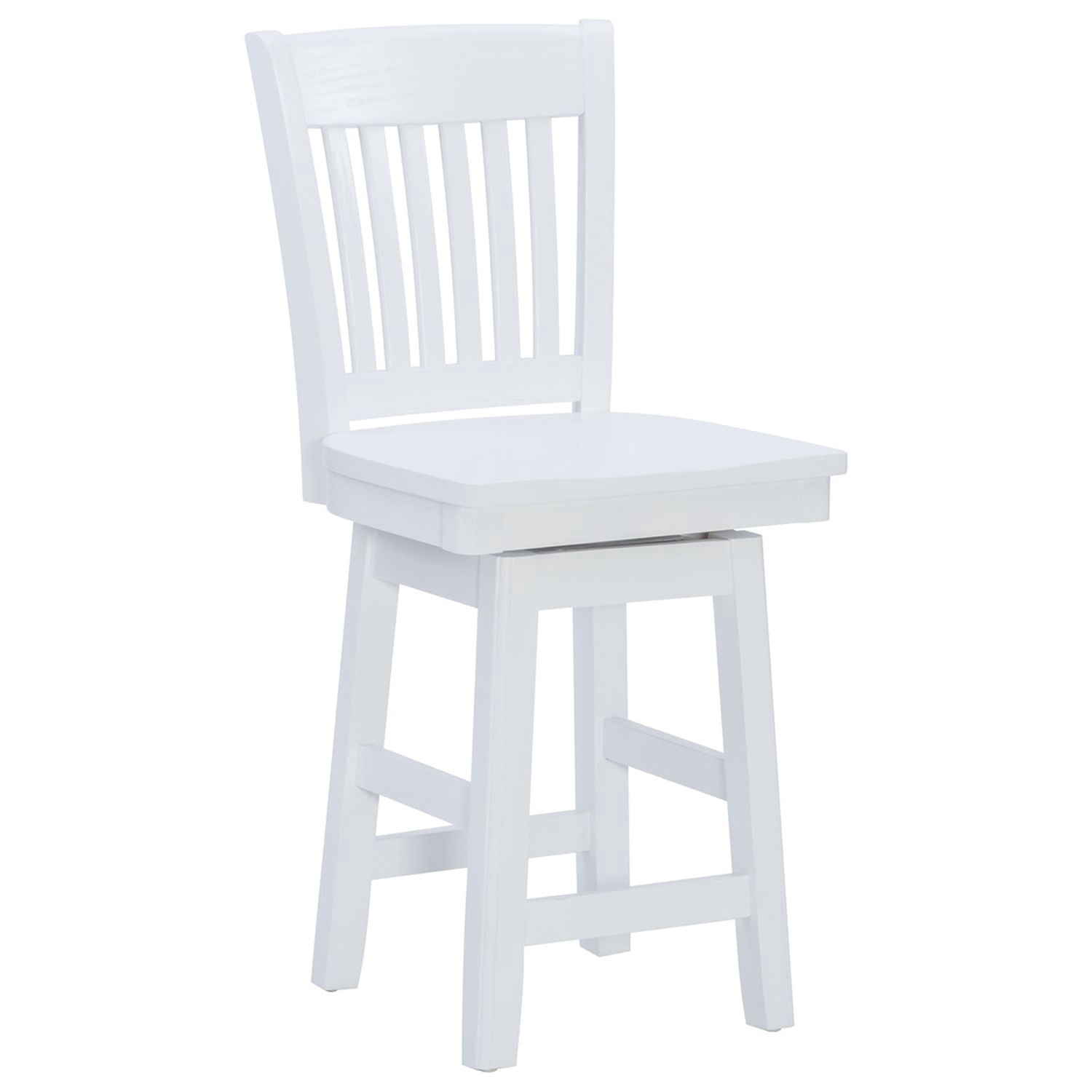 Linon Ayla Swivel Counter Stool White - Walmart.com