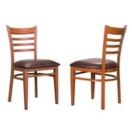 Better Homes and Gardens Bankston Dining Chair, Set of 2, Honey ...