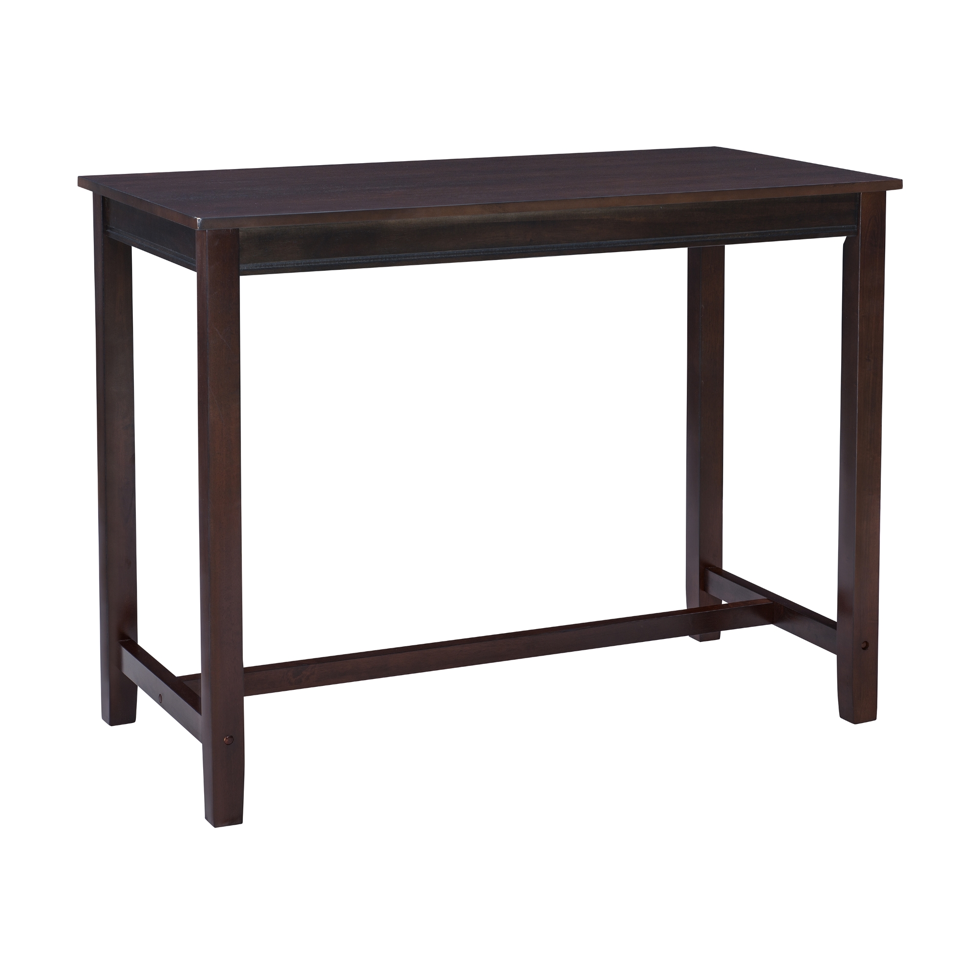 Linon Cessford Counter Height Pub Table, 36" Tall, Rustic Brown ...