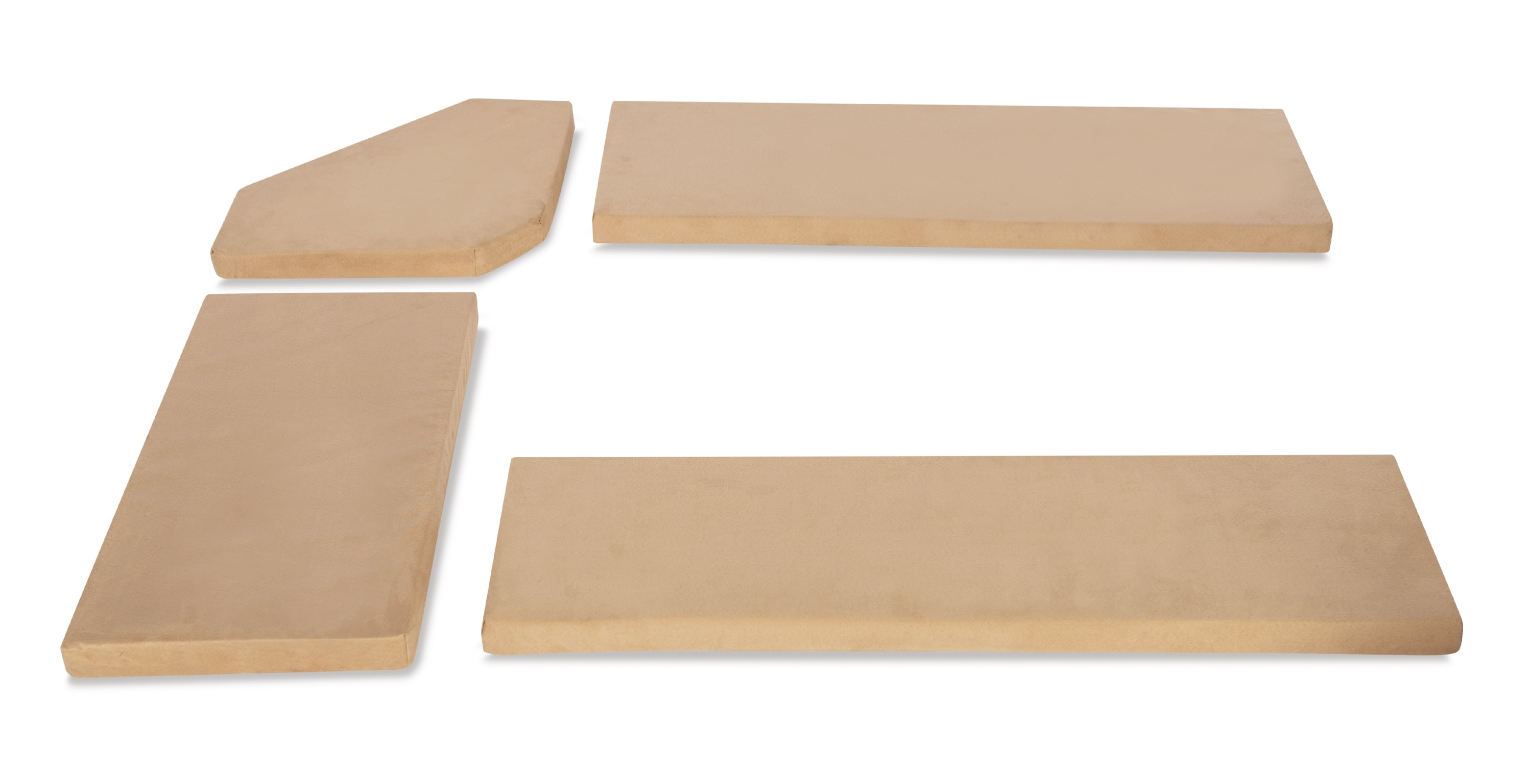 Linon Chelsea Dining Room Bench Corner Seat Cushion Set, Foam Pads ...