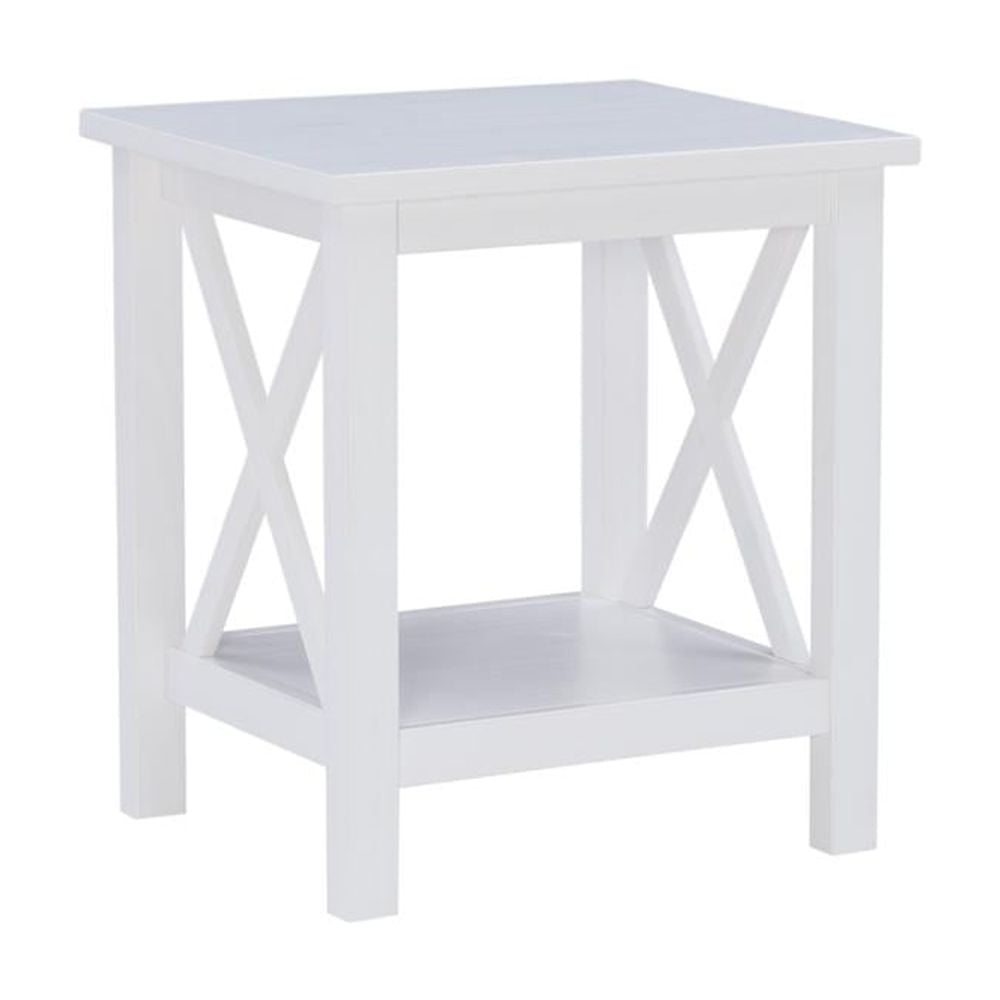 Linon Davis Antique White End Table - Walmart.com