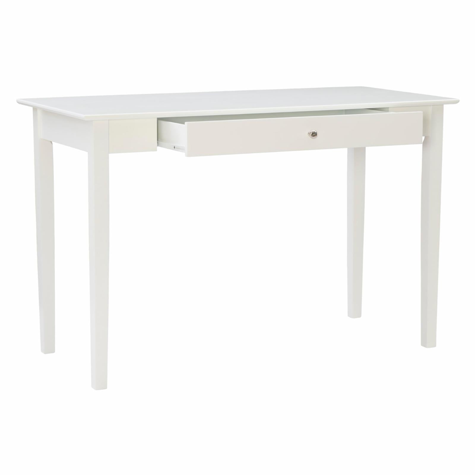 Linon Delanie Single Drawer Desk - Walnut - Walmart.com