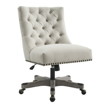 Linon Draper Office Chair, Multiple Colors and Base Options - Walmart.com