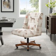 Linon Draper Office Chair, Multiple Colors and Base Options - Walmart.com