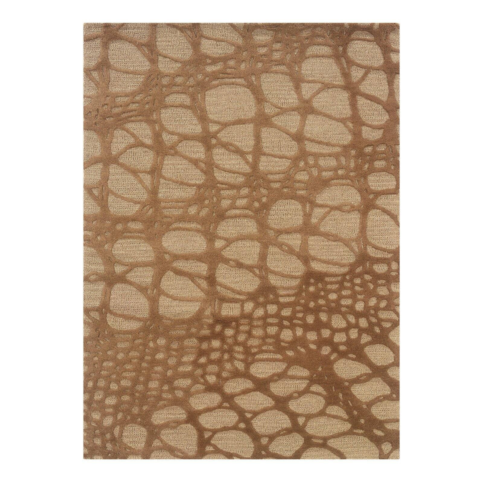 Linon RUG-FL0557 5 x 7 ft. Florence Tufted Indoor Area Rug - Ivory ...