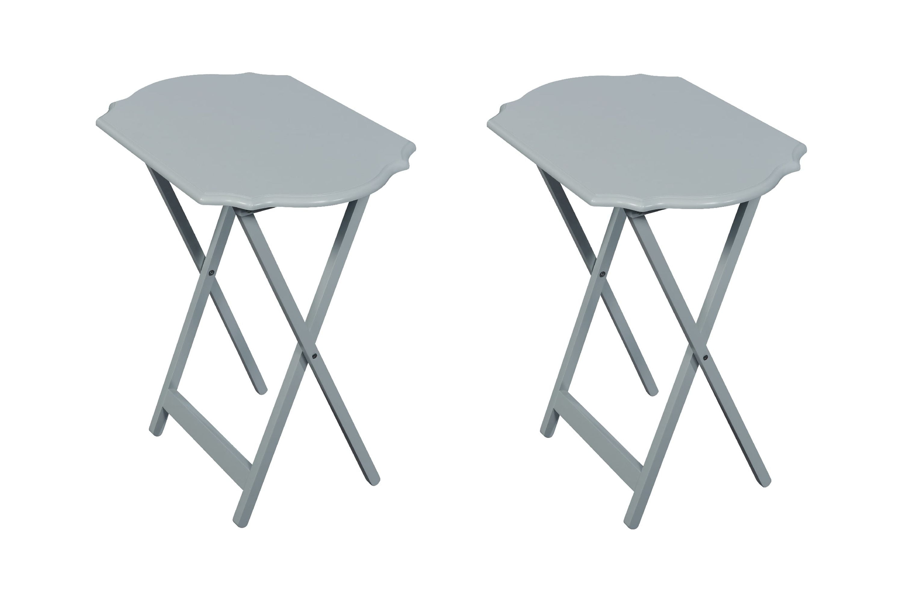 Free Shipping! Linon Henson Folding Snack Tray Table Set, Set of 2 ...