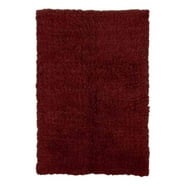 Linon 3A Flokati Area Rug, Burgundy, 3ft. x 5ft. - Walmart.com