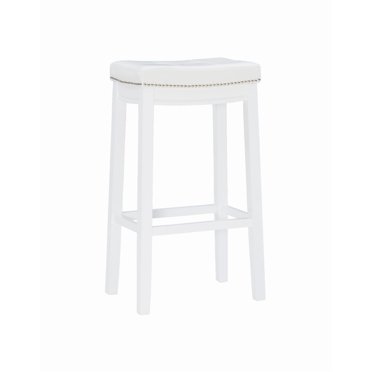 Linon Lancer Backless 25" Counter Stools, Set of Two, Black - Walmart.com
