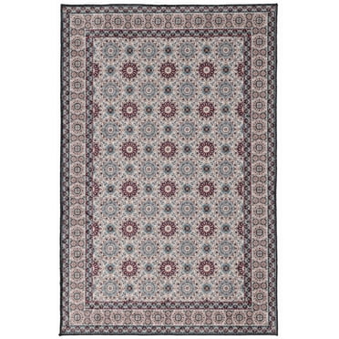 Shiraz Endo Raspberry/Ivory Rug, Multiple Sizes - Walmart.com