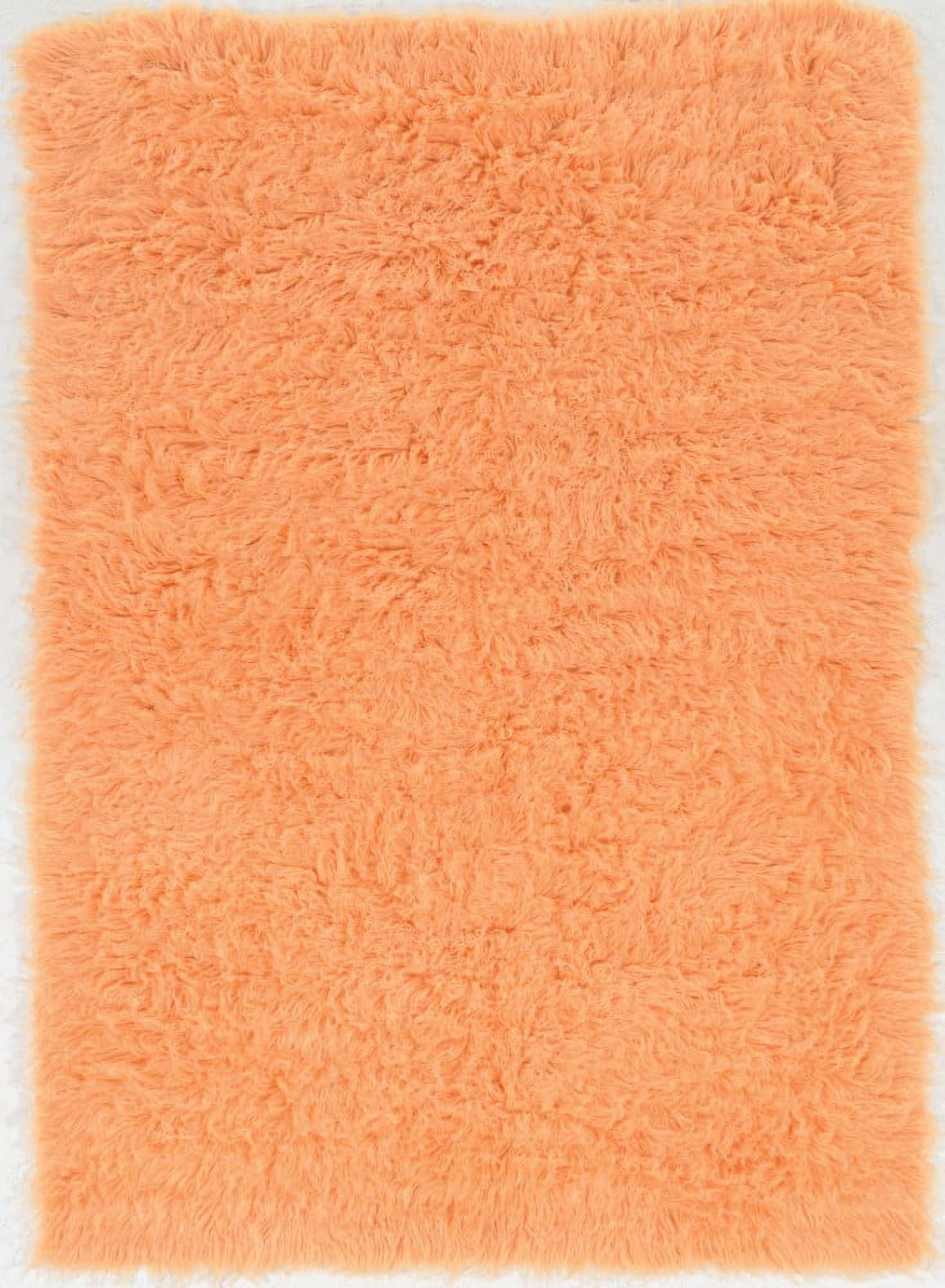 Linon Home Decor New Flokati Area Rug Collection, Sherbet, 5 x 8 ...