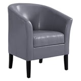 Linon Home Simon Club Chair, Multiple Colors - Walmart.com