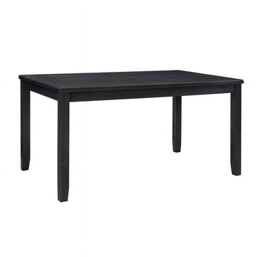 Solid Wood 30"x 48" Dining Table in Washed Gray Taupe - Walmart.com