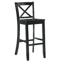 "Duhome Modern Wooden Bar Stools Set of 2, Farmhouse 24"" Windsor Stool ...
