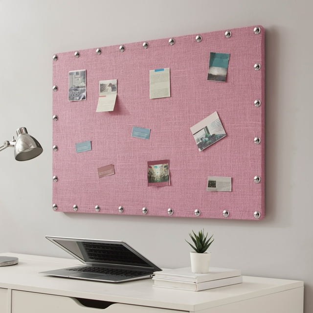 Linon Krall 24 x 36 inch Corkboard, Pink, Bulletin Boards, Can Be ...