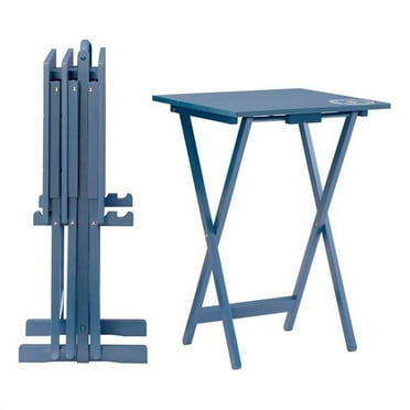 Table Mate II Plus TV Tray Large Folding Table, Large, Black - Walmart.com