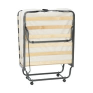 "Linon Torino Adult Single Rollaway Foldable Bed with 5"" Innerspring ...