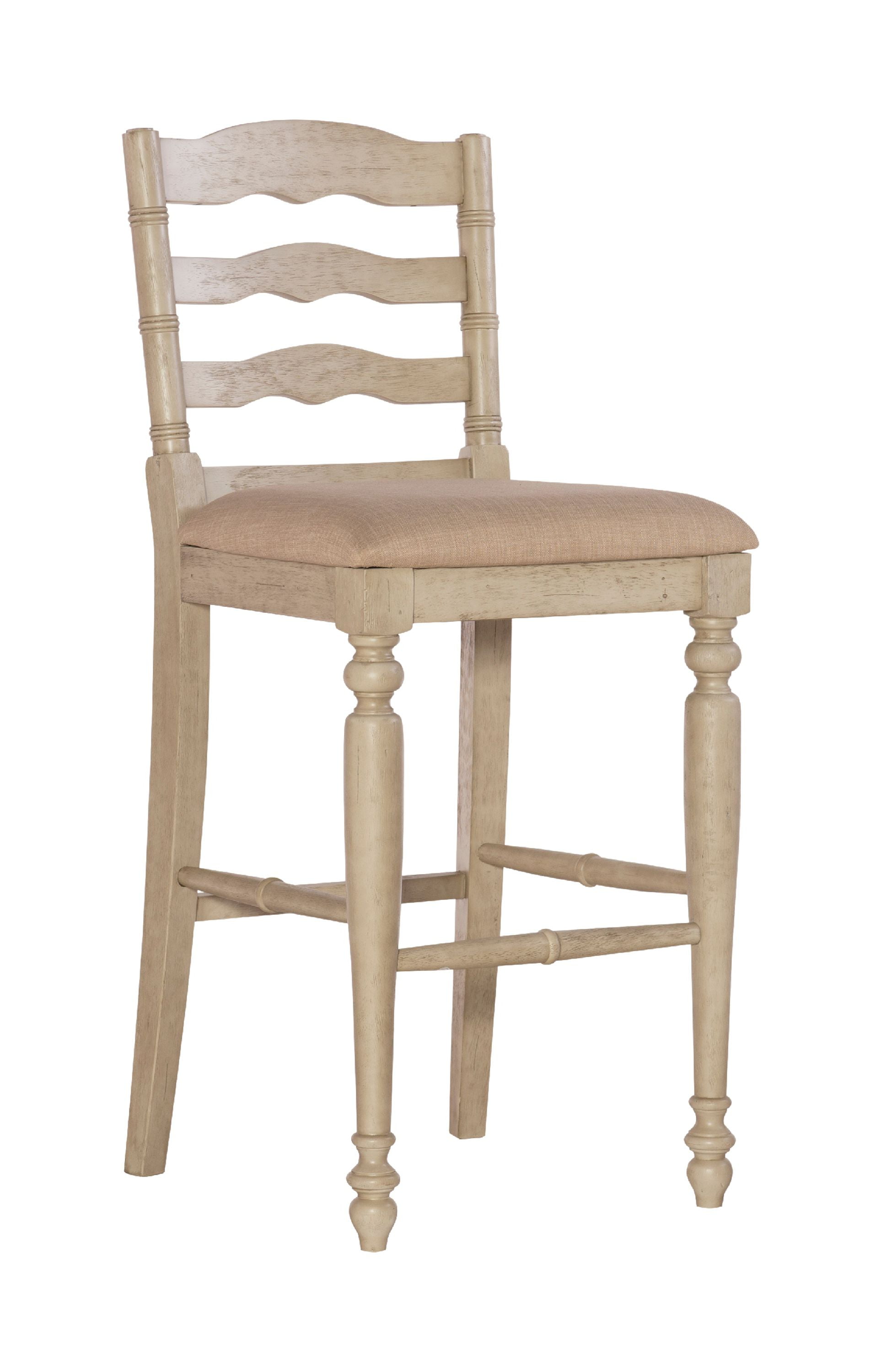 Free Shipping! Linon Marden 30 Inch Wooden Ladder Back Bar Stool ...