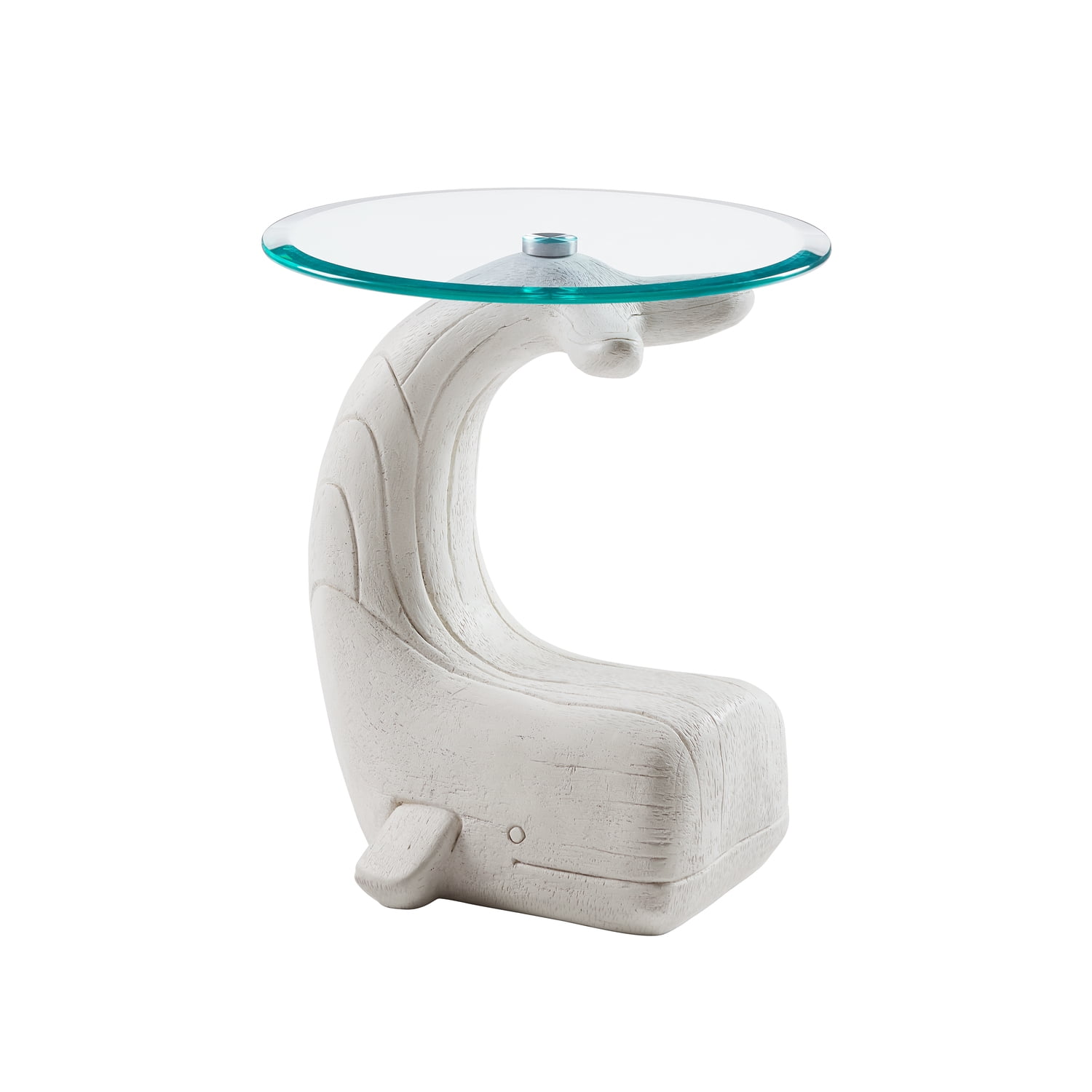 Linon Moby Whale Side Table White - Walmart.com