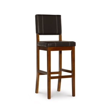 Linon Hullen Metal Swivel Bar Stool, 29" Seat Height, Light Brown ...
