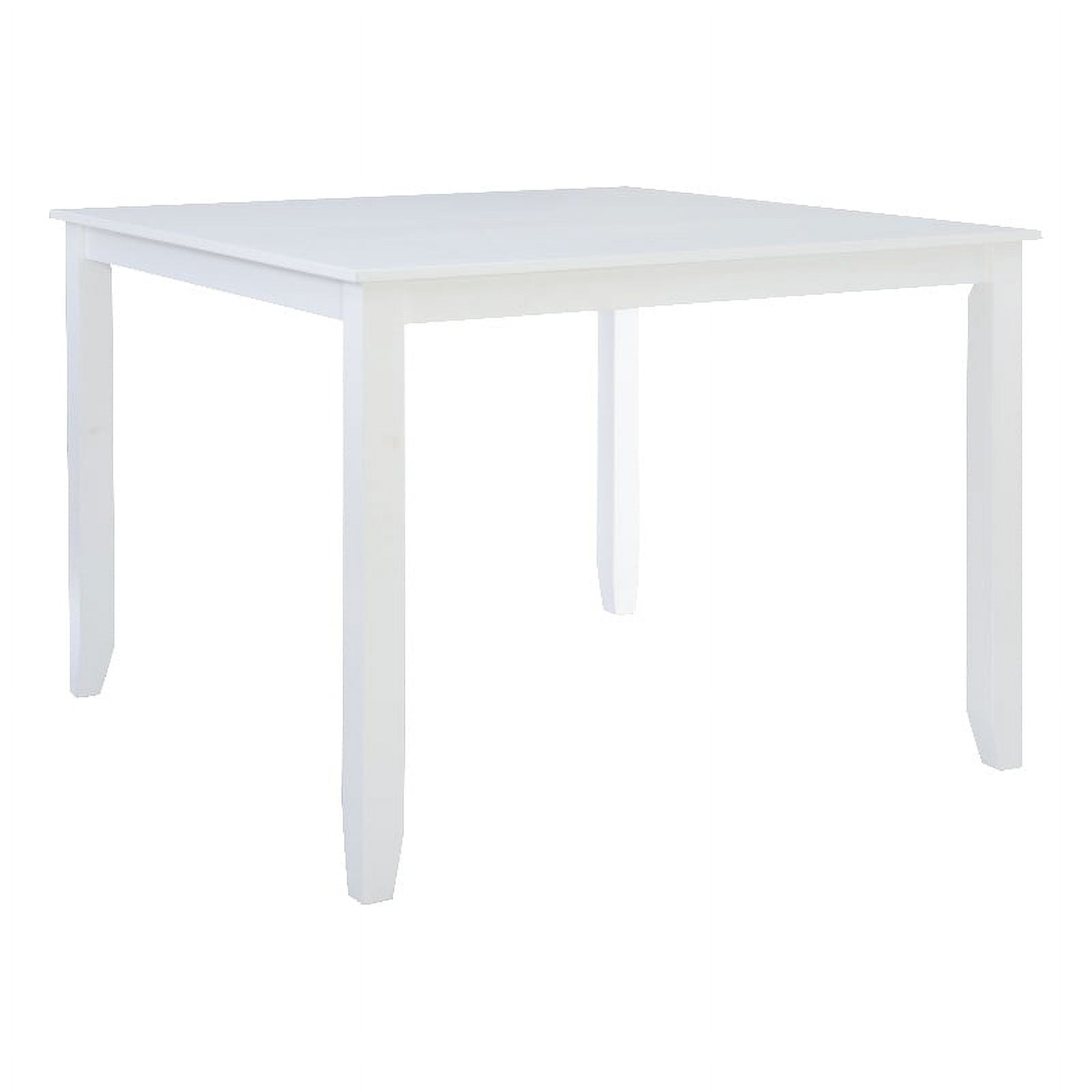 Linon Nico Wood Casual Square Counter Height Dining Table Seats 4 in ...