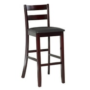 BIG RED Torin Swivel Garage Bar Stool: Padded Seat with Chrome Legs ...