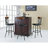 Linon O X 3-Piece Adjustable Stool Set, 24-30" Seat Height - Walmart.com