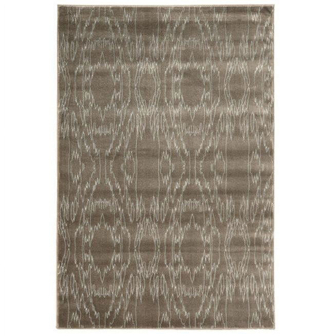 Linon Prisma Electric Indoor Area Rug - Dark Brown - 8' x 10' 4in ...