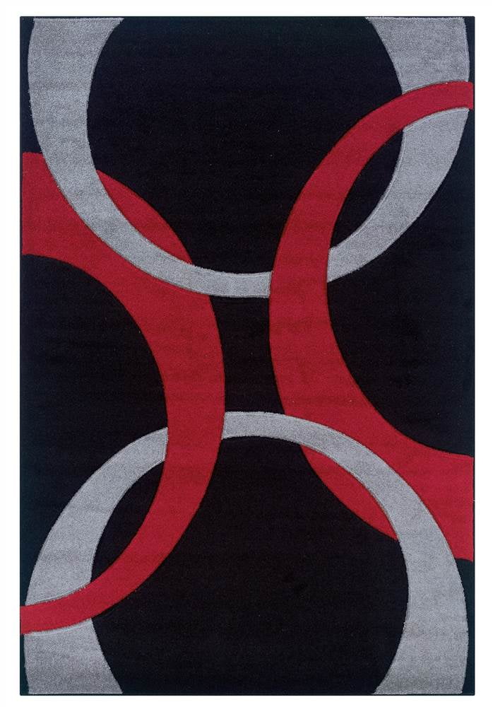 Linon RUG-CU0523 1 ft. 10 in. x 2 ft. 10 in. Corfu Loomed Indoor Area ...