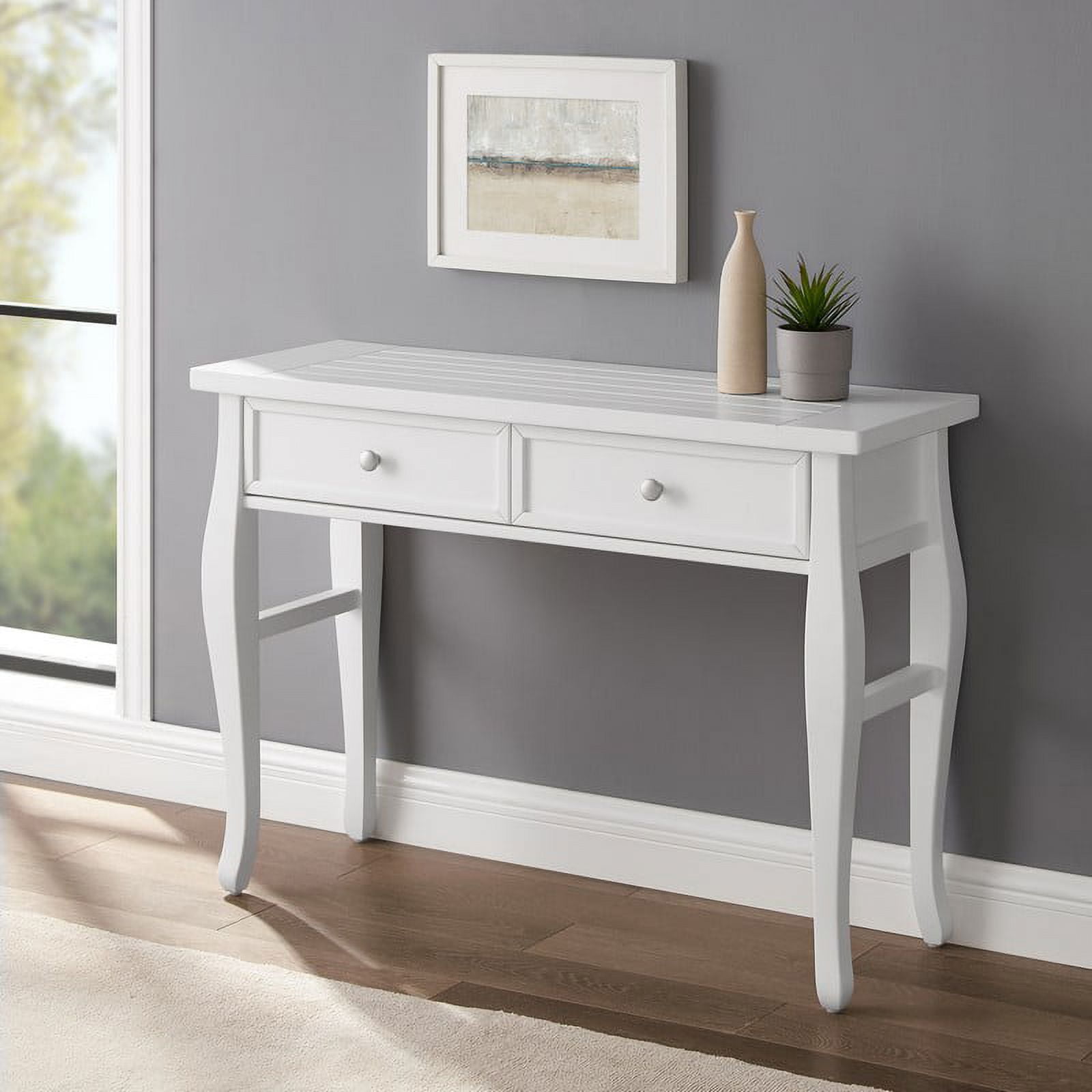 Linon Rio Grand Two-Drawer Console Table, Multiple Finishes - Walmart.com