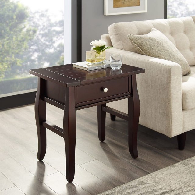 Linon Rio Grande One-Drawer End Table, Multiple Finishes - Walmart.com