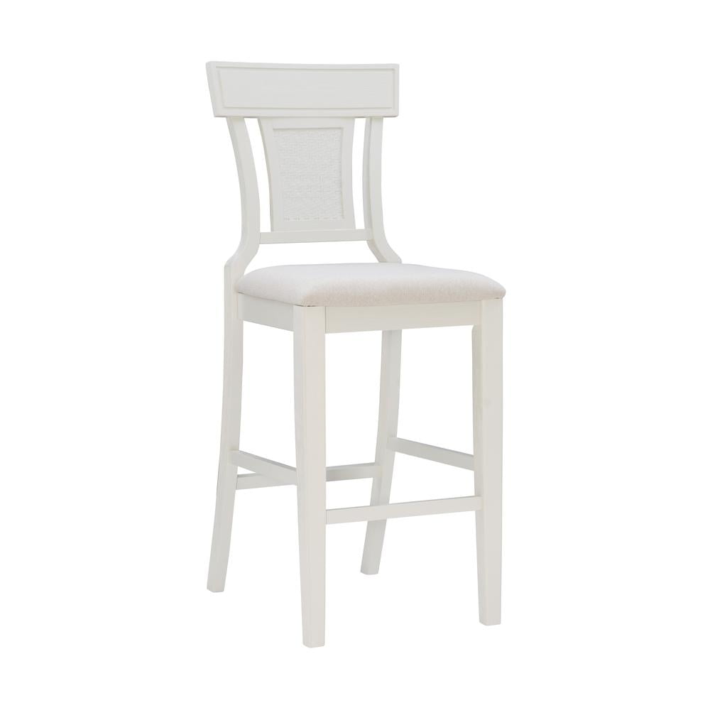 Linon Rylan Bar Stool Creamy White - Walmart.com