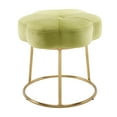 Free Shipping! Linon Seraphina Vanity Stool, 17.75" Seat Height, Gold ...