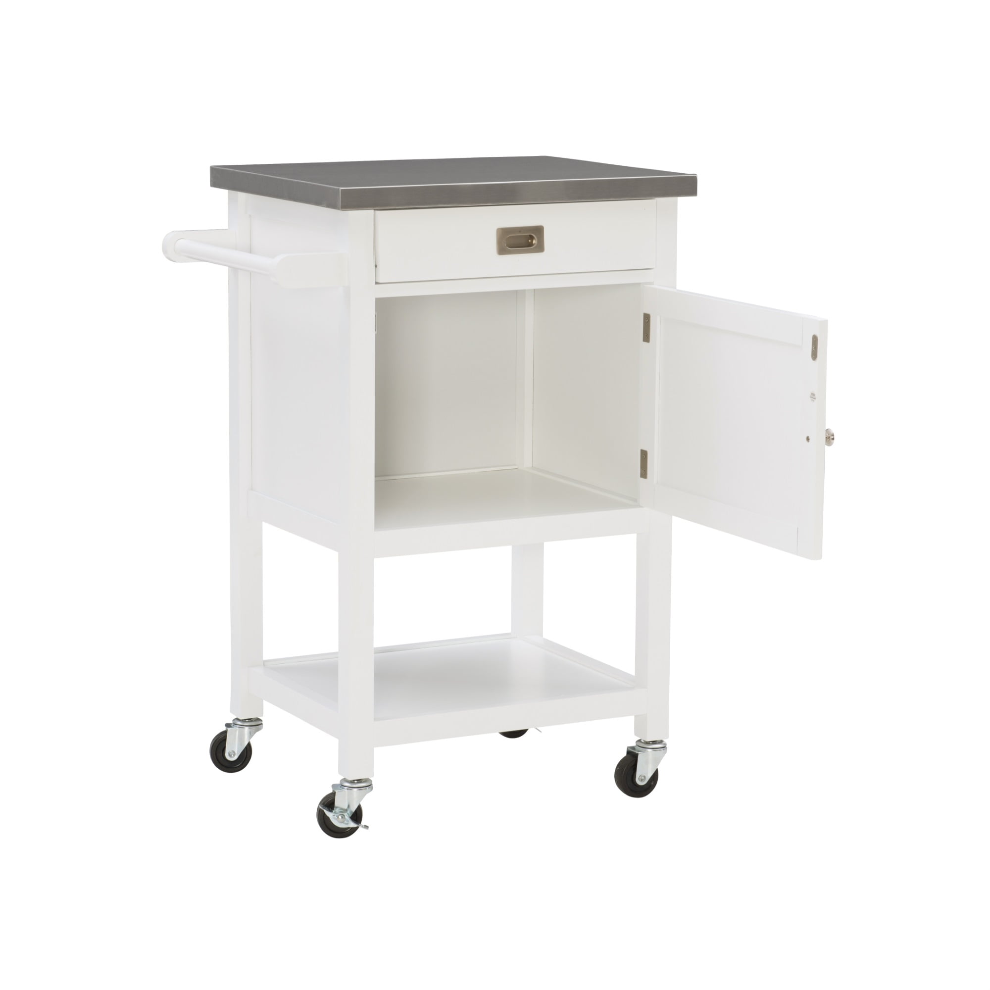 SYDNEY APARTMENT CART WHITE - Walmart Business Supplies