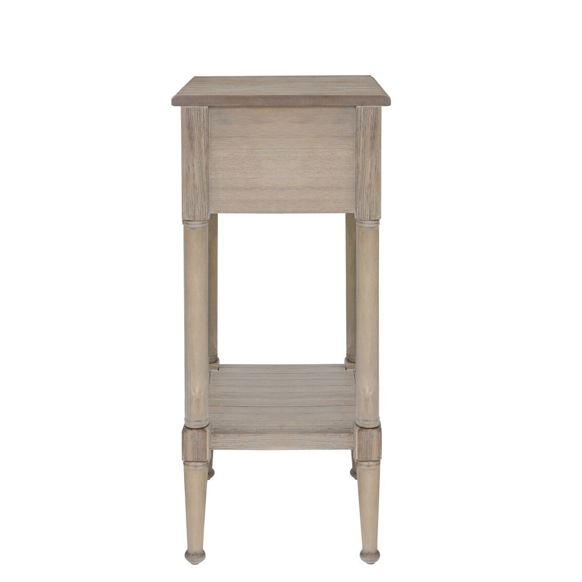 Linon Taunton Coastal Side End Table Natural - Walmart.com