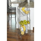Linon Three Tier Metal Basket Stand - Walmart.com