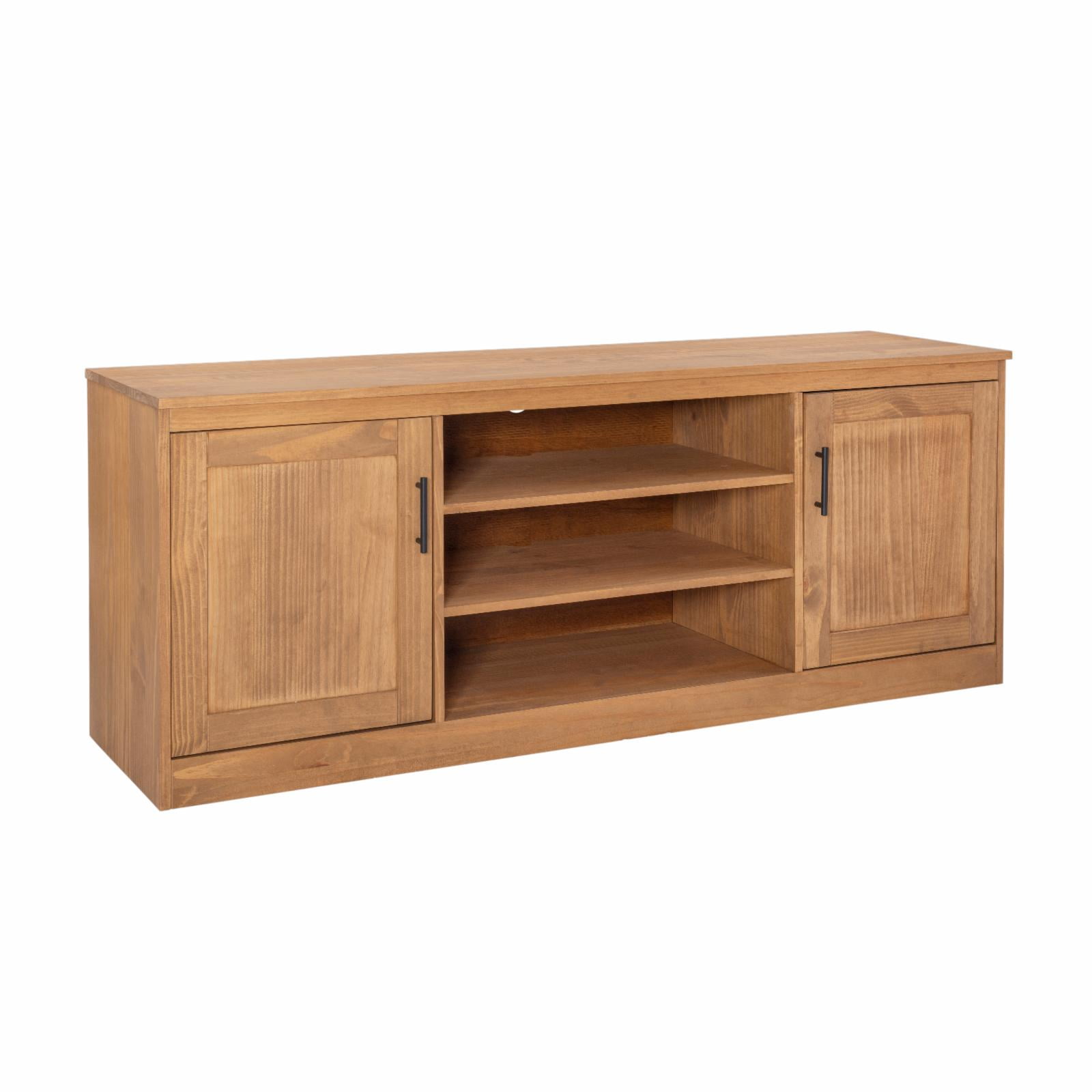 Linon Vincent 2-Door Console Table - Matte Maple - Walmart.com