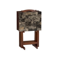 Folding Bamboo Tray Table - Bamboo - Walmart.com
