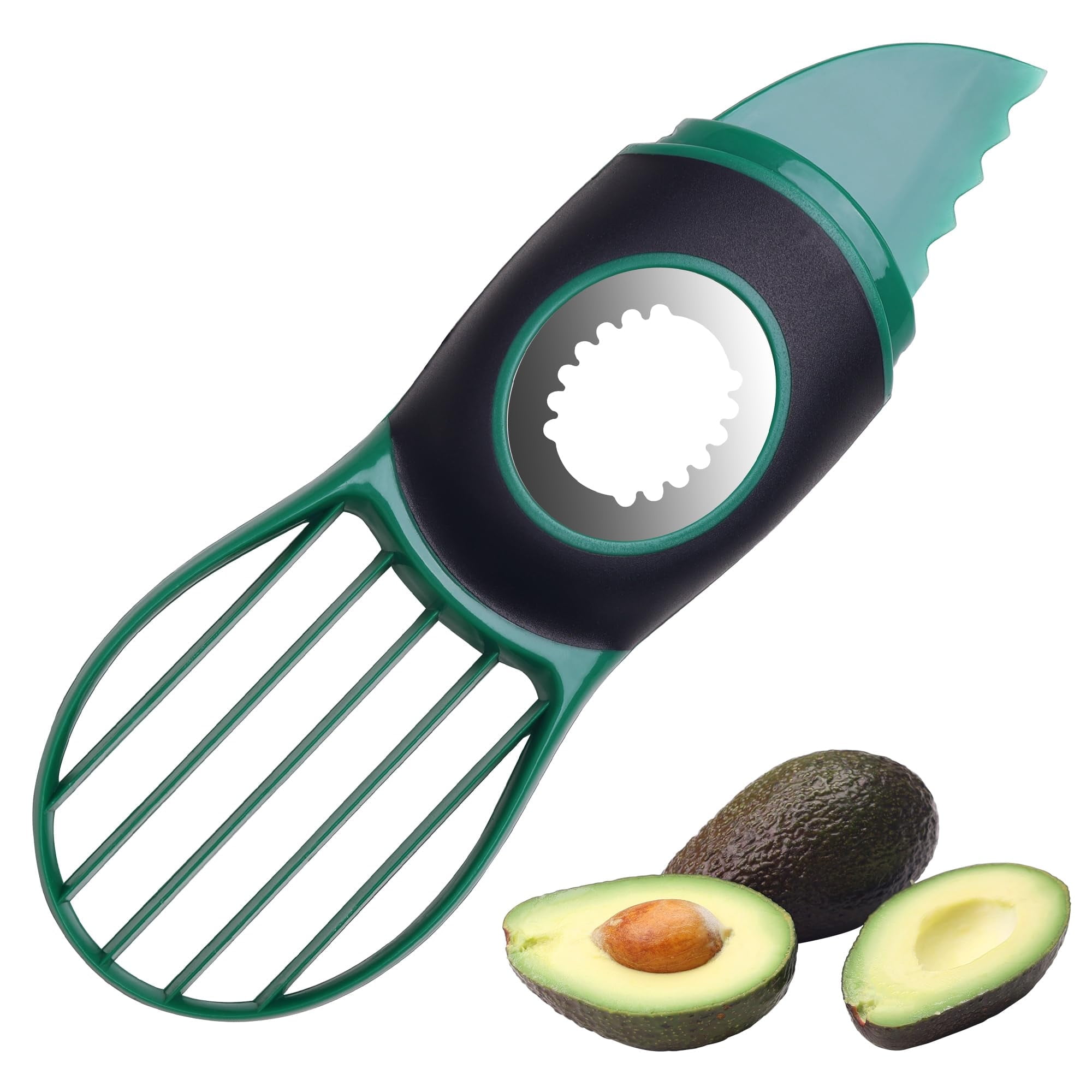 Linoroso 3 in 1 Avocado Slicer Tool Kitchen Avocado Knife Set, Good ...