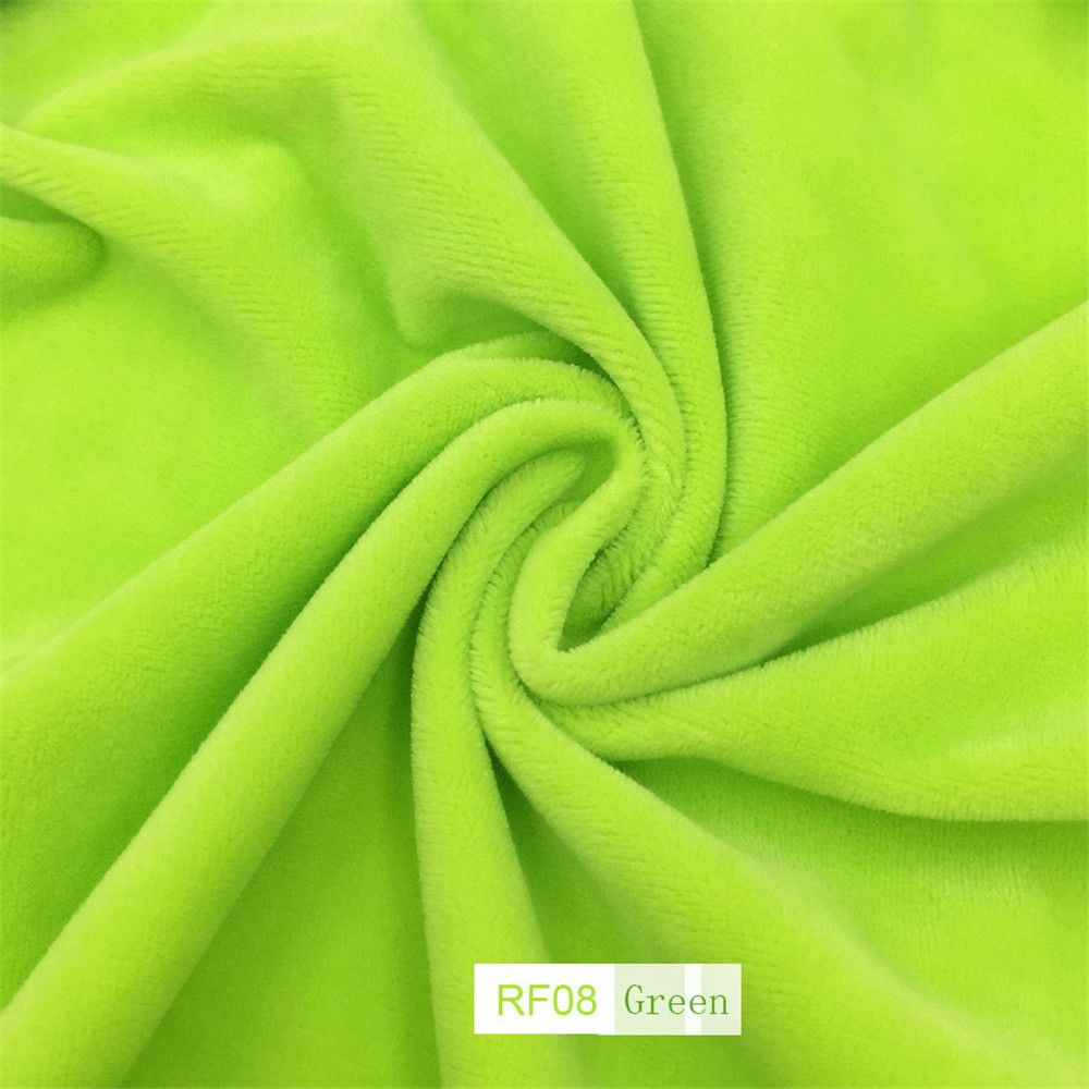 Linrong Minky Fabric, 45*50cm, Plush, Solid Color Style, for Sewing DIY ...