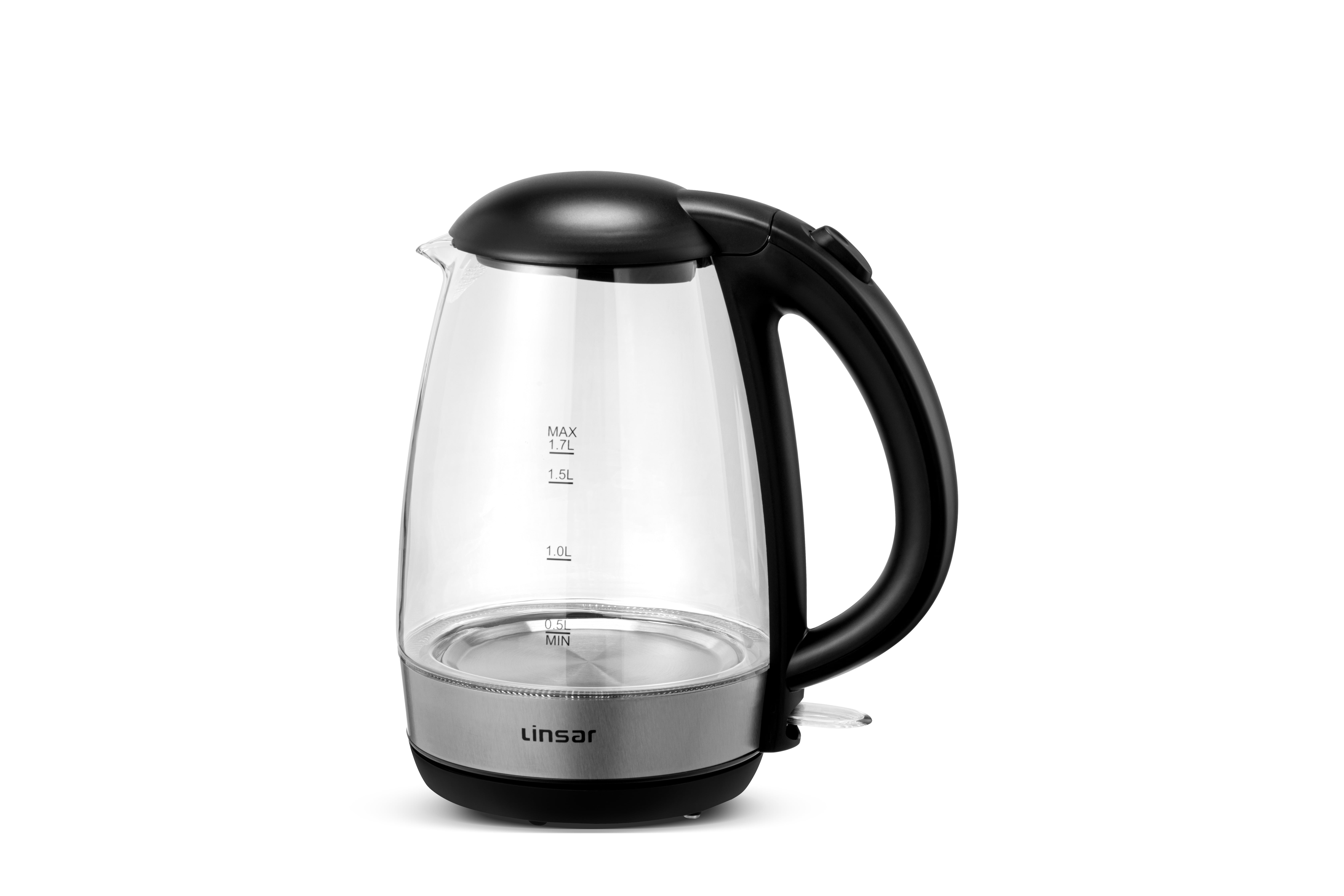 Linsar 7 Cup Electric Glass Water Kettle - LED Light, Large Capacity ...