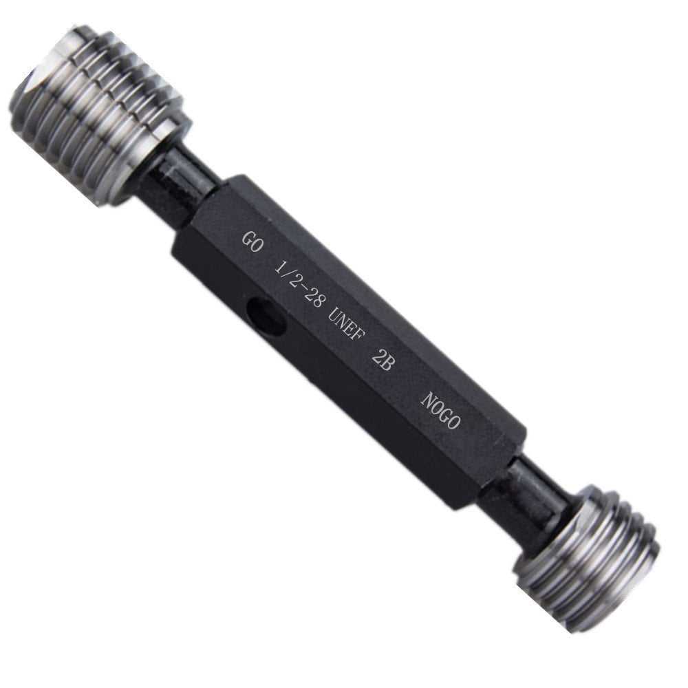 Linsen 1/2-28 UNEF Thread Plug Gage 2B GO NOGO 100% Calibrated Ship by ...