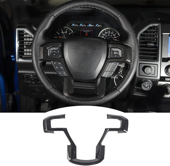 Linskip Steering Wheel Trim Compatible with Ford F150 F250 F350 2015 ...