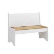 Crown Mark Jerimiah Back Support Bench, Black - Walmart.com