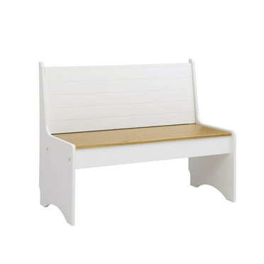 Crown Mark Jerimiah Back Support Bench, Black - Walmart.com