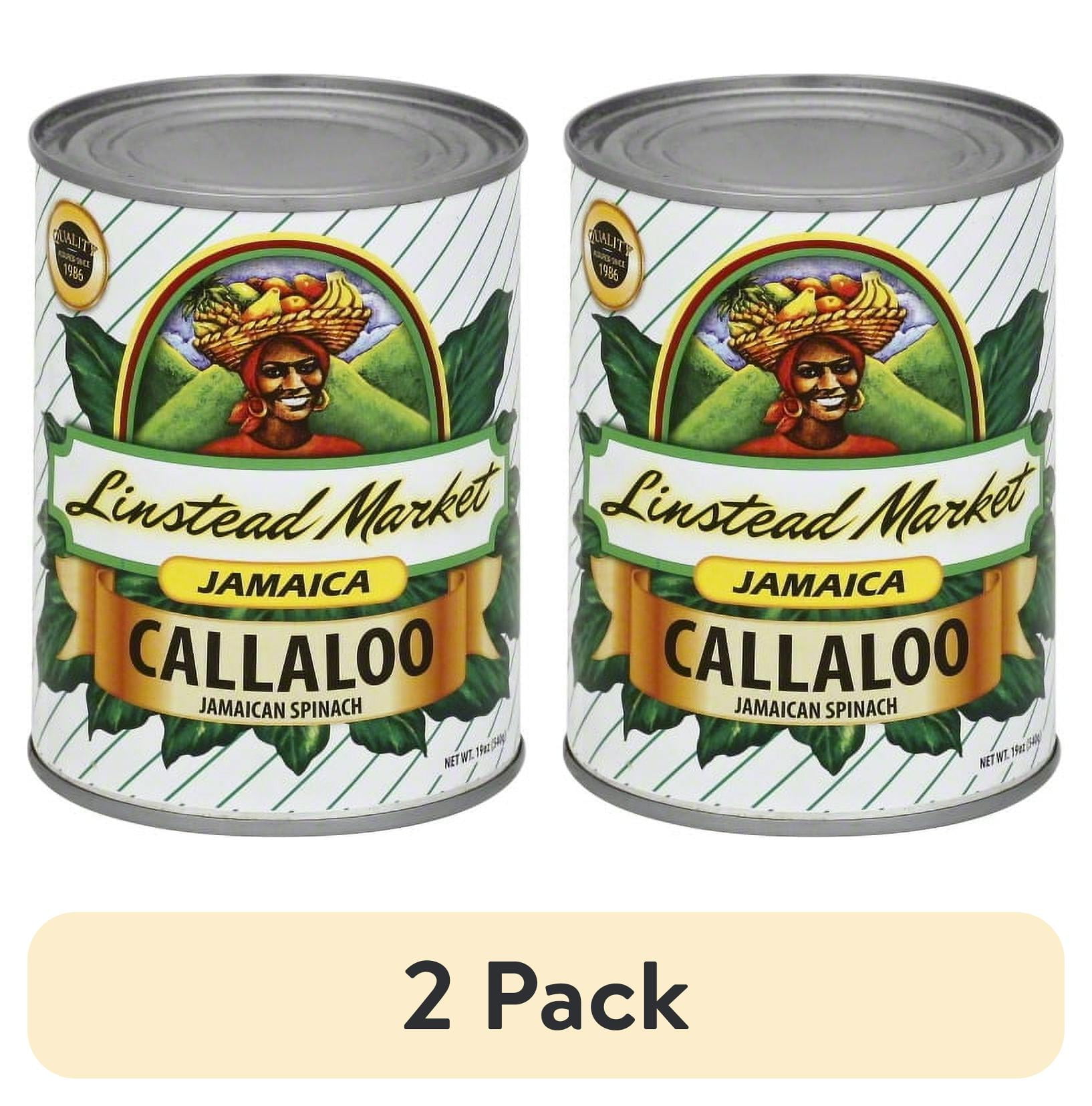 (2 pack) Linstead Market Jamaica Callaloo Jamai Spinach, 19 Oz ...