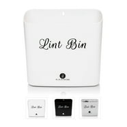 Monjita Magnetic Metal Hanging Lint Bin, White - Walmart.com