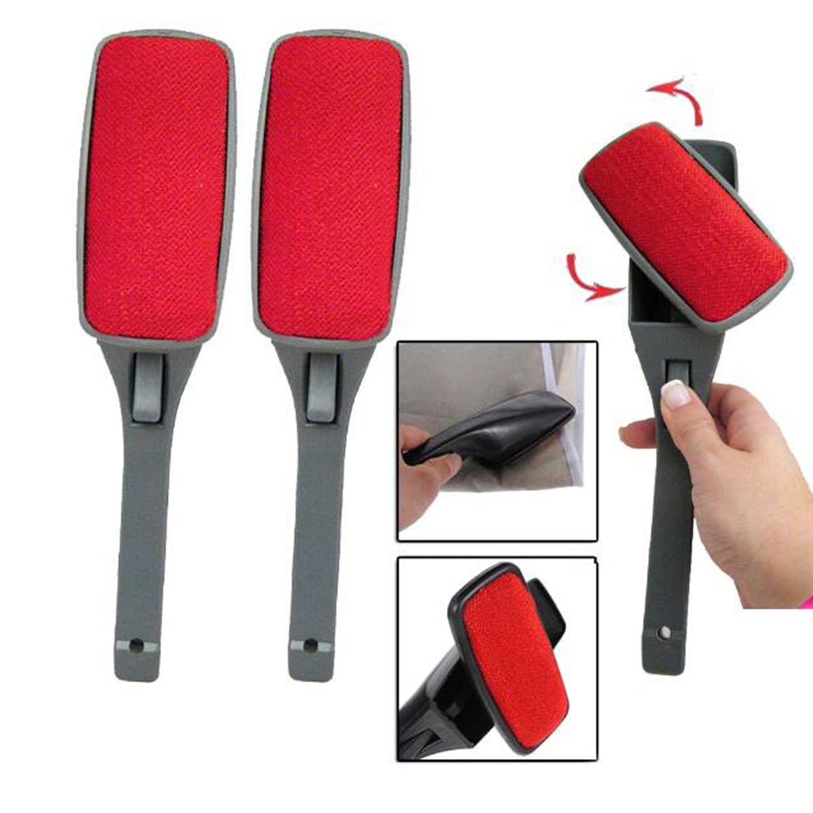 Lint Brushes For Clothes,2 Pack Lint Brush Clothes Fabric Pet Hair Dust ...