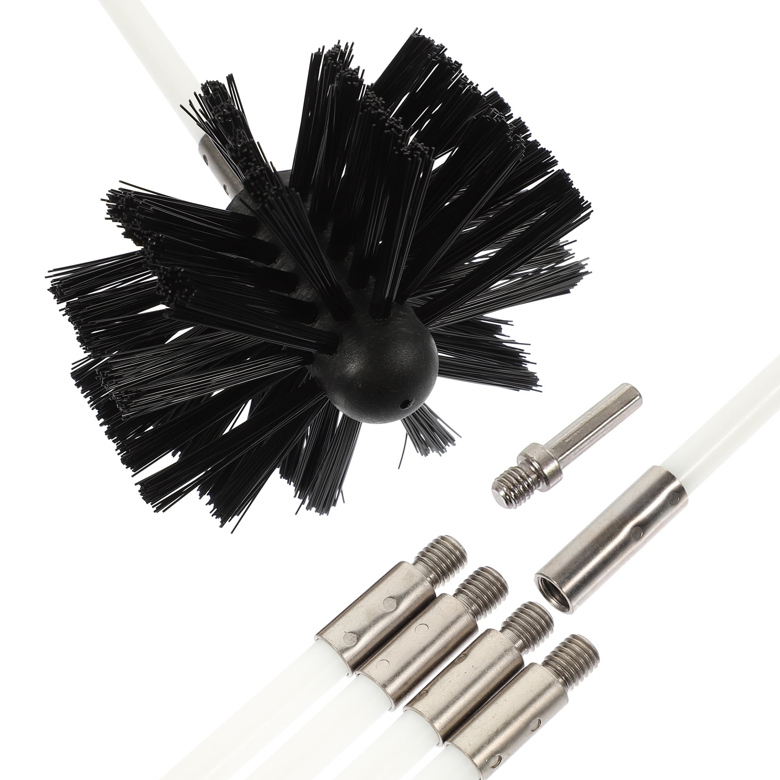 Lint Cleaner Tools Pipe Cleaning Brush Dryer Vent Kit Chimney Brushes ...